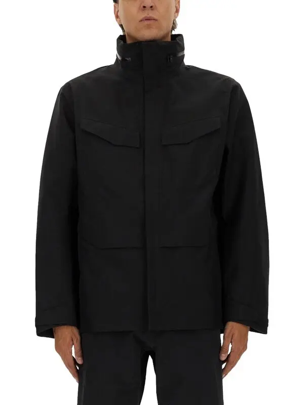 Veilance Jacket With Foldable Hood - Black