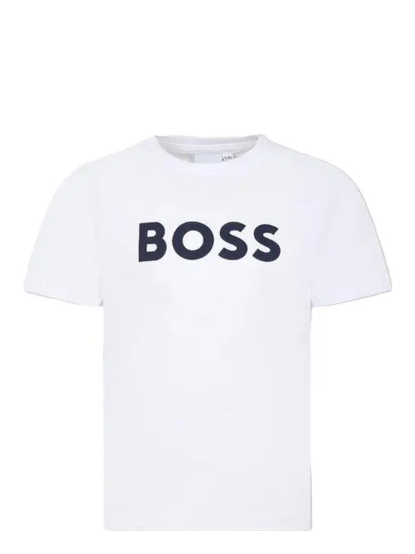 BOSS Logo T-shirt - White