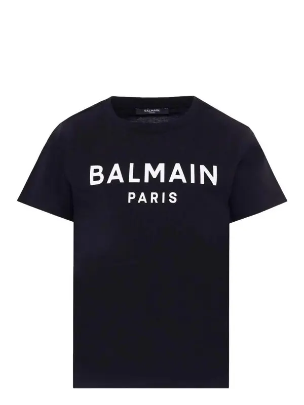 Balmain Logo T-shirt - Black