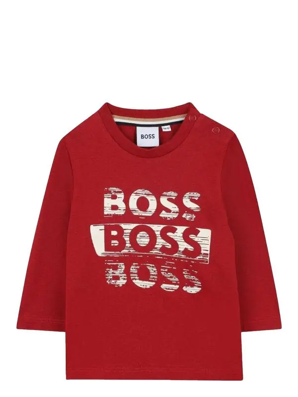 BOSS Logo T-shirt - Red