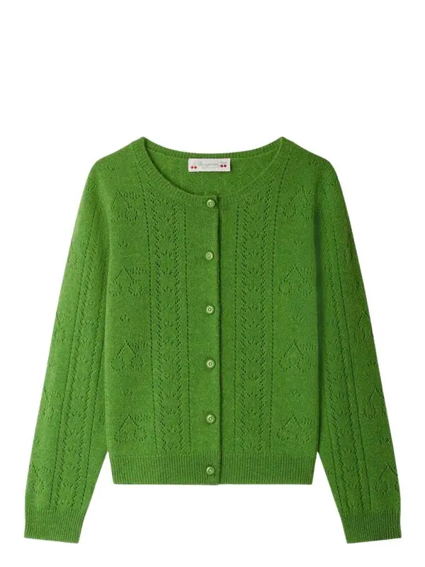 Bonpoint Josiane Cardigan - Green
