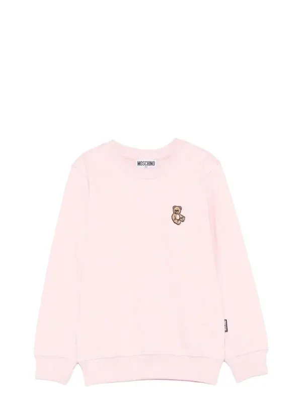 Moschino Sweatshirt With Logo - Pink