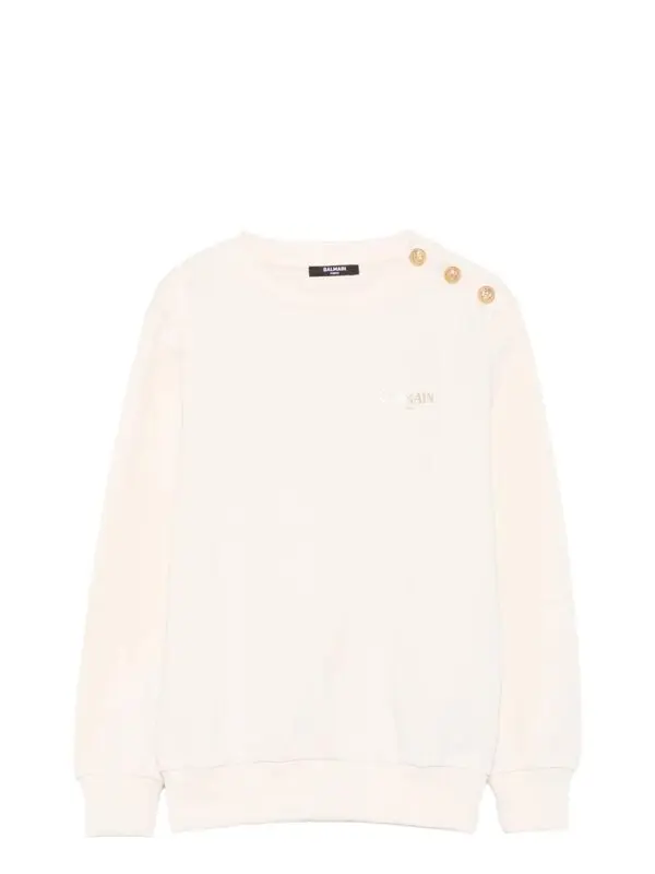 Balmain Logo Sweatshirt - Black