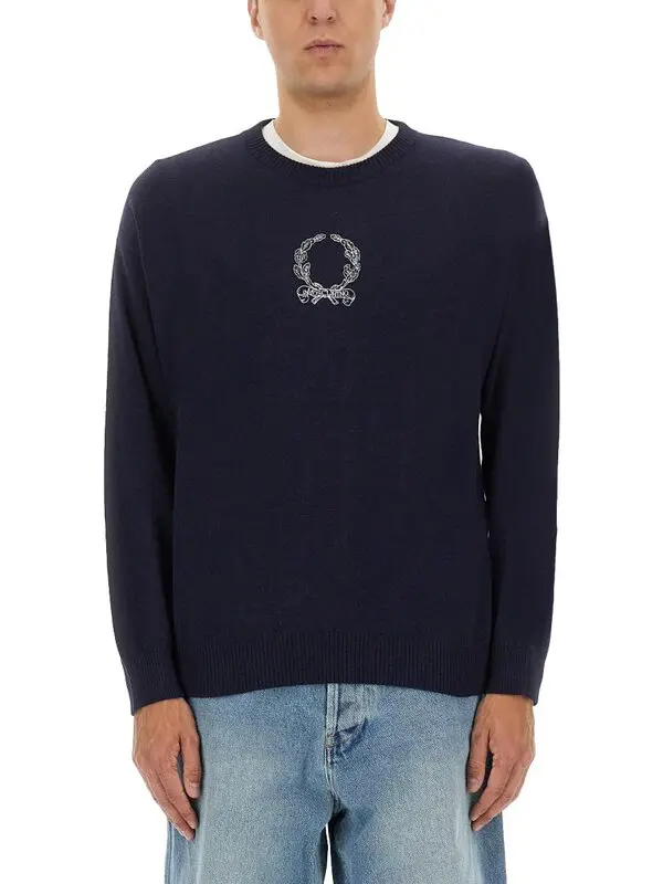Moschino Wool And Cashmere Pullover - Blue