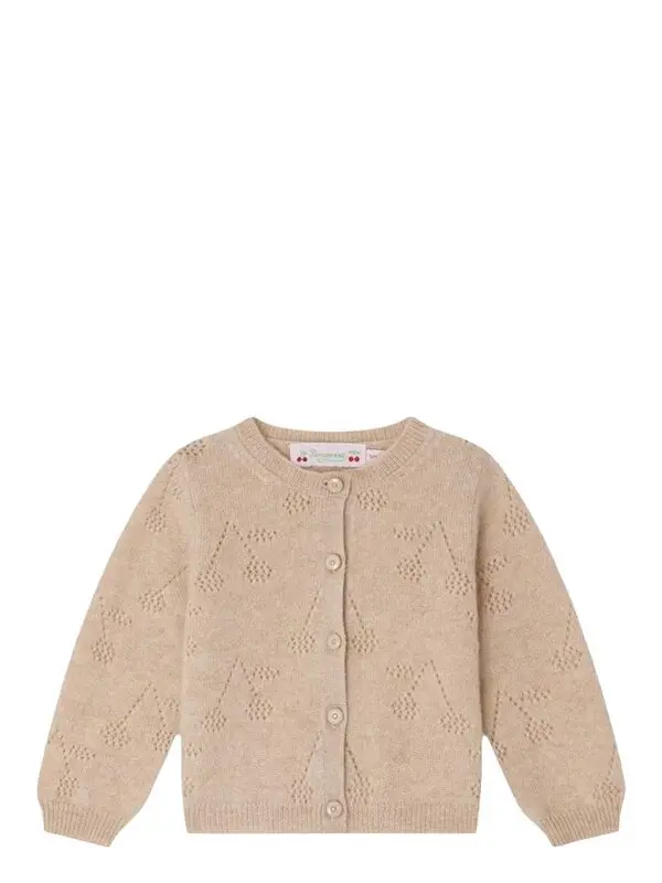 Bonpoint Tibile Cardigan - Beige