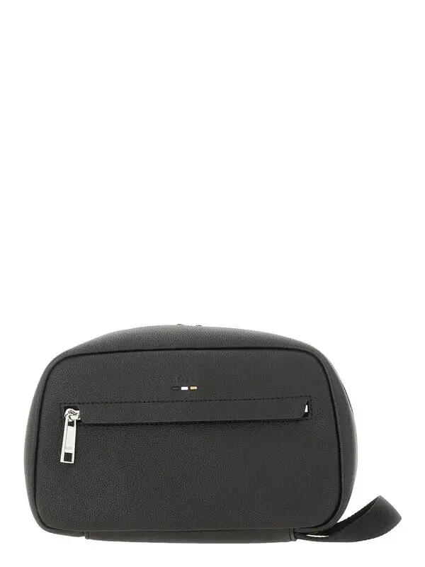 BOSS Beauty Case With Logo - Black