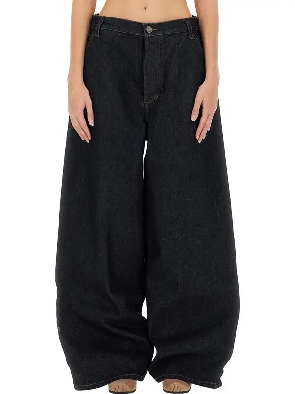 UMA WANG Denim Pants - Blue