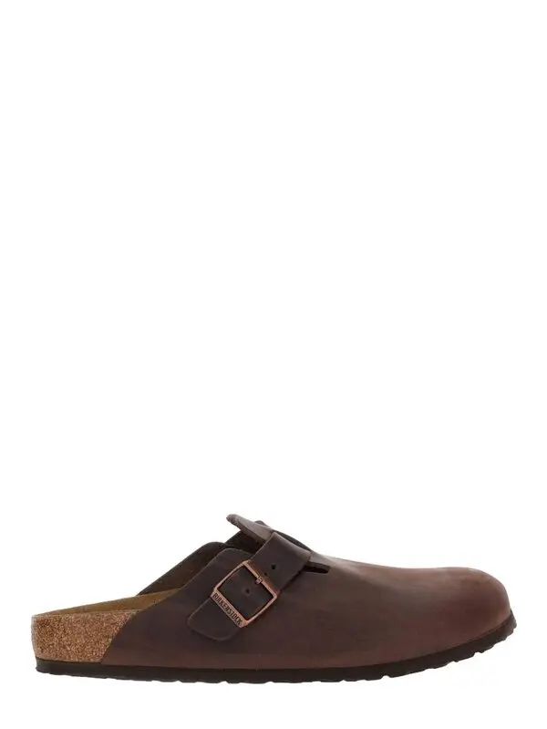 BIRKENSTOCK Boston Sabot - Brown