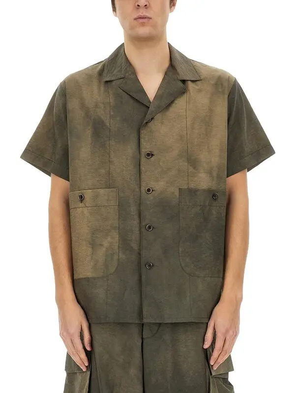 UMA WANG Terry Shirt - Charcoal