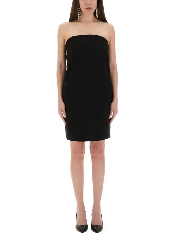 Moschino Bandage Sheath Dress - Black