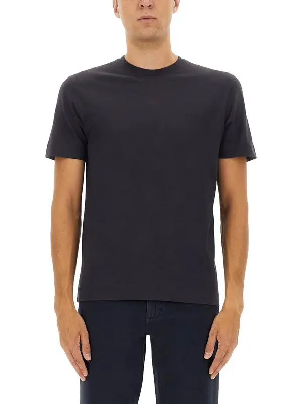Zegna Cotton T-shirt - Black