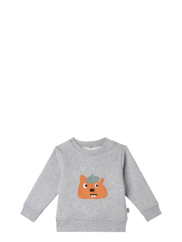 Stella McCartney Cotton Sweatshirt - Grey