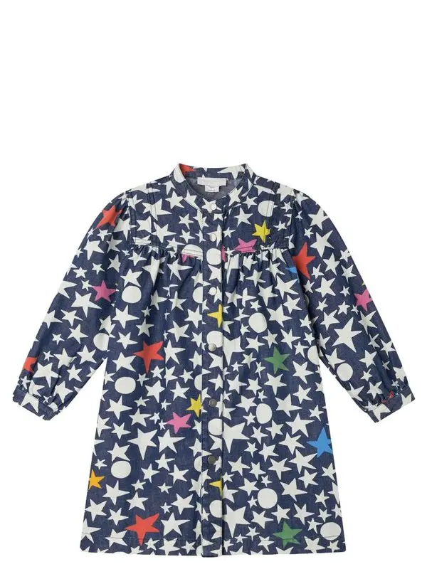 Stella McCartney Stars Print Dress - Multicolour