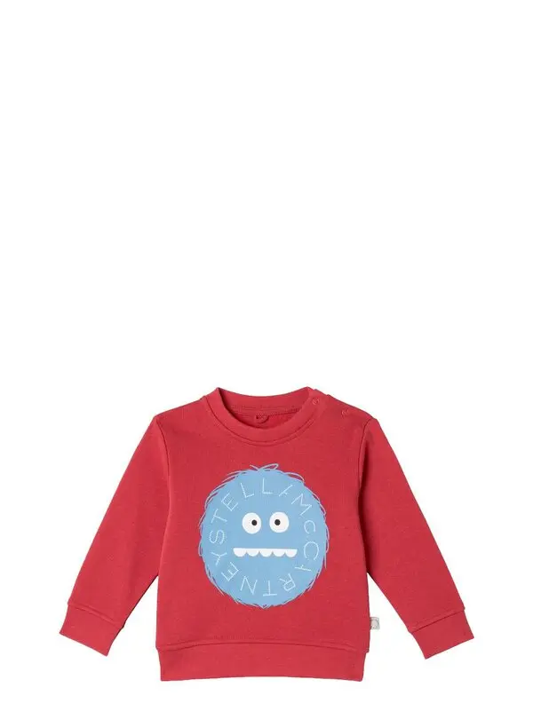 Stella McCartney Cotton Sweatshirt - Red