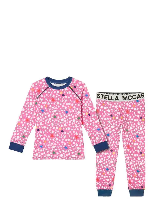Stella McCartney T-shirt And Pants Set - Fuchsia