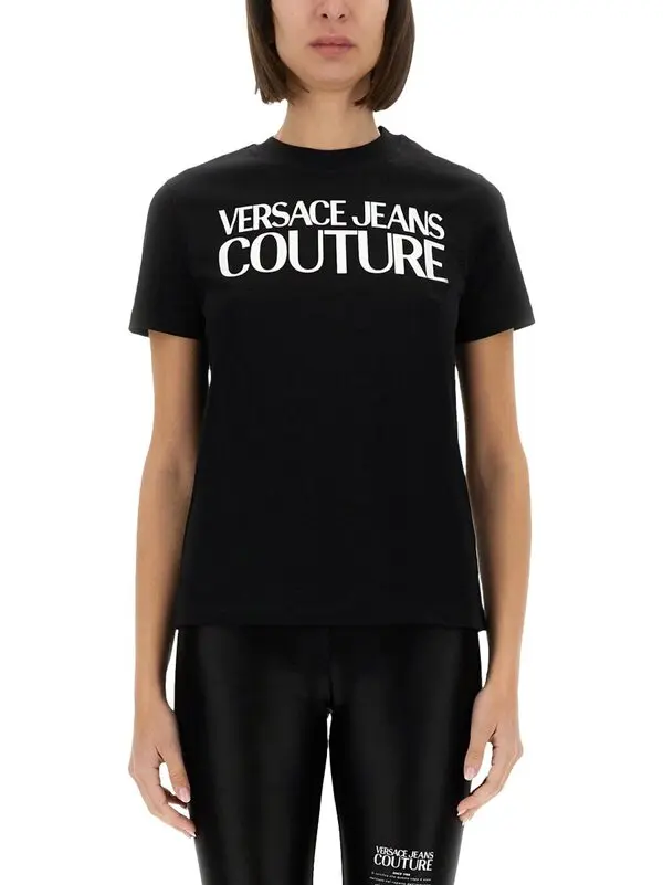 Versace Logo T-shirt - Black