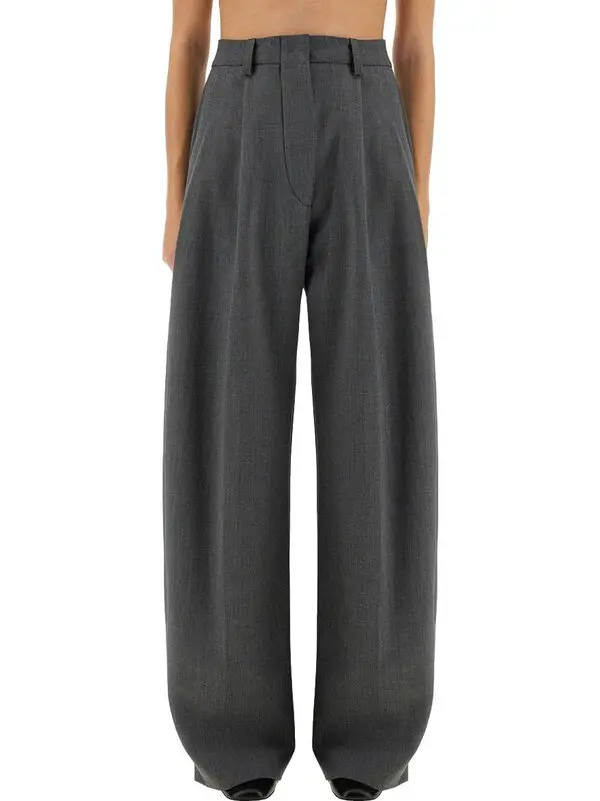 THELATEST Wide-leg Trousers - Grey