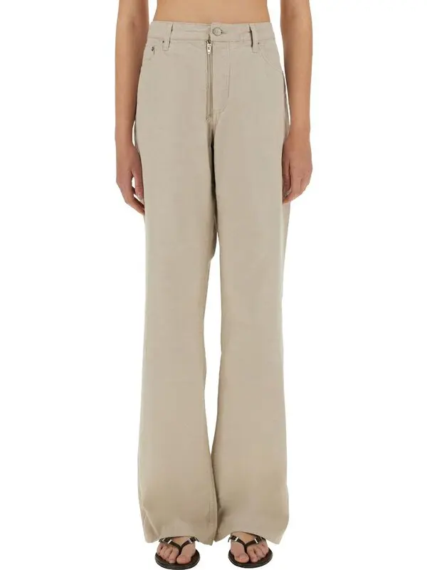 Paloma Wool Asia Wide Leg Trousers - Beige