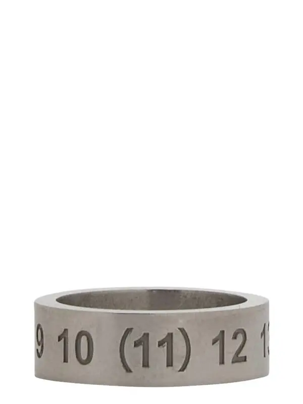 MAISON MARGIELA Logo Ring - Silver