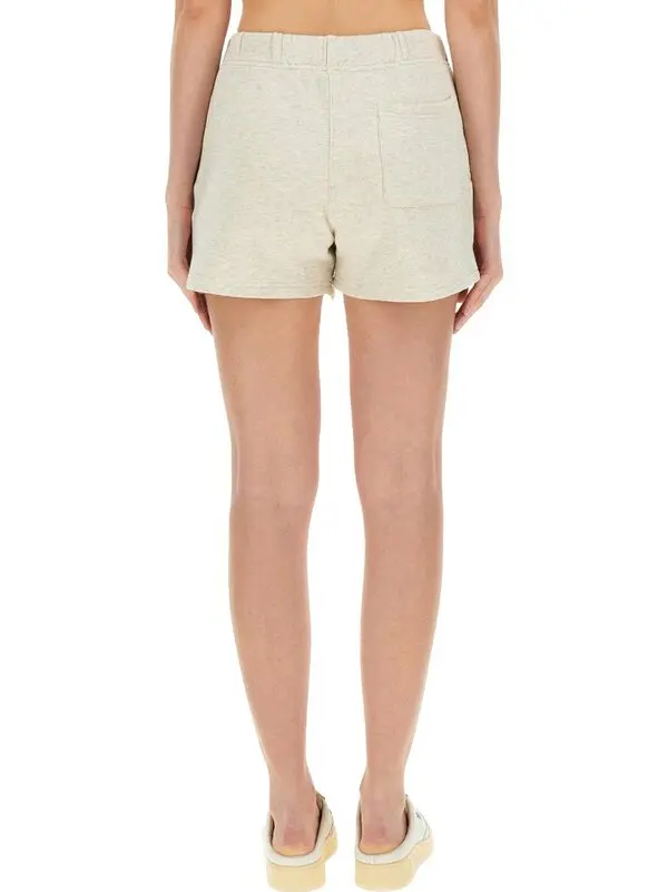 AUTRY Sweatshirt Shorts - Beige