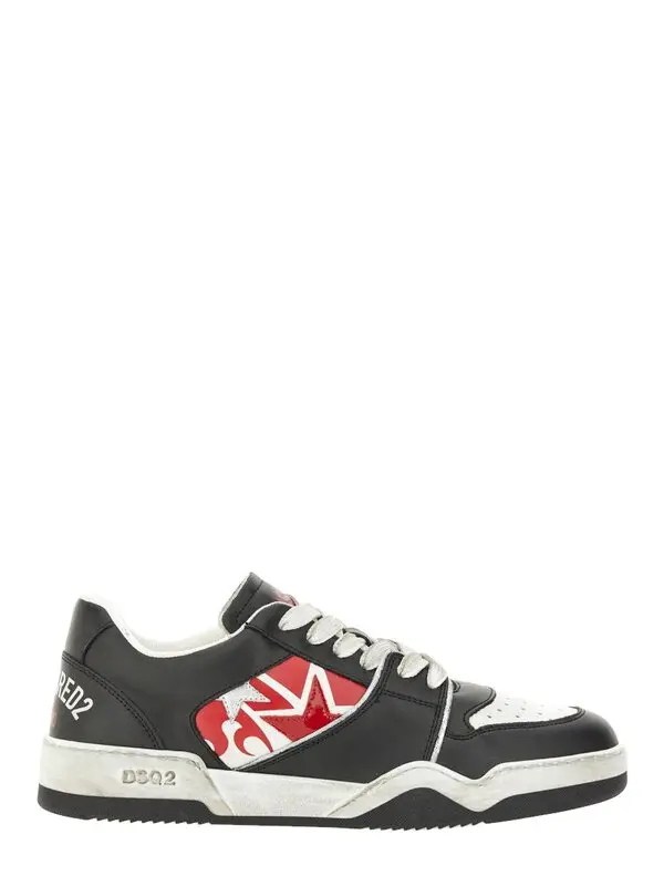 Dsquared2 Leather Sneaker - Multicolour