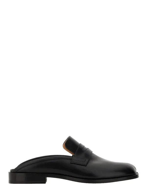 MAISON MARGIELA Moccasin Mule Tabi - Black