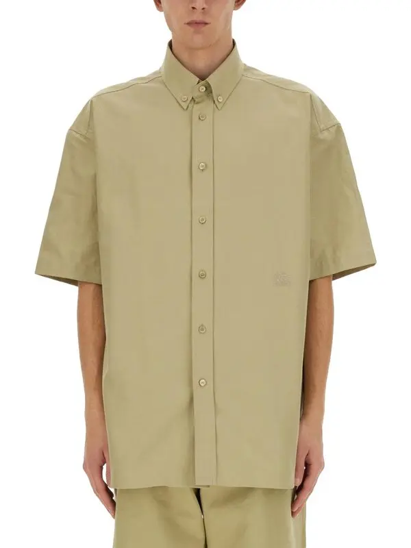 Burberry Cotton Shirt - Beige