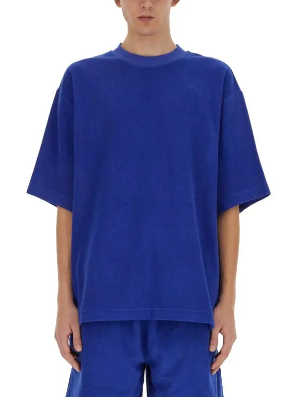 Burberry Oversized T Shirt - Azure