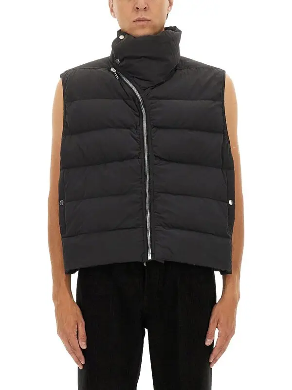 Rick Owens Sleeveless Down Flight Jacket - Black