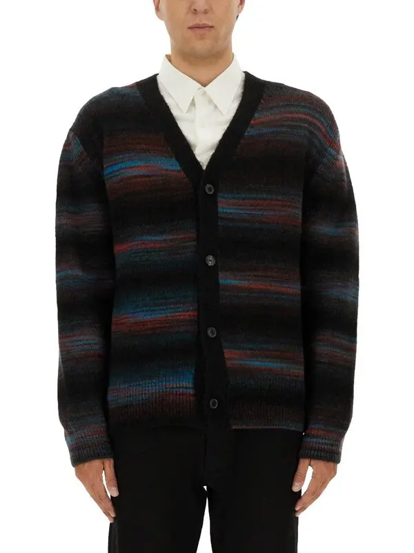 Paul Smith Button-through Cardigan - Multicolour