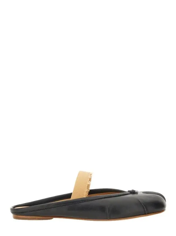 MAISON MARGIELA Tabi Mule With Elastic Band - Black