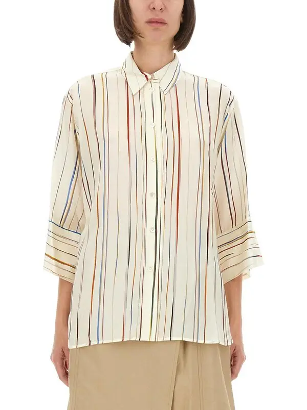 Paul Smith Signature Stripe Shirt - Ivory