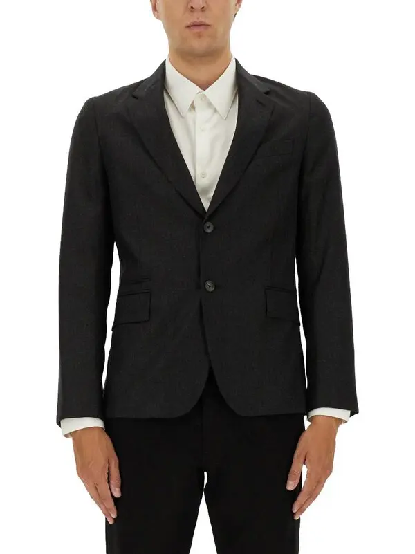 Paul Smith Wool Cashmere Jacket - Charcoal