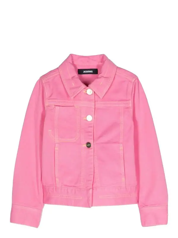 Jacquemus Denim Jacket - Pink