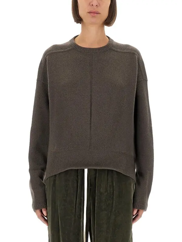 Rick Owens Wool And Cashmere Sweater - Grey