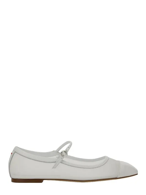 AeydĒ Dancer "uma" Mary Jane Flats - White