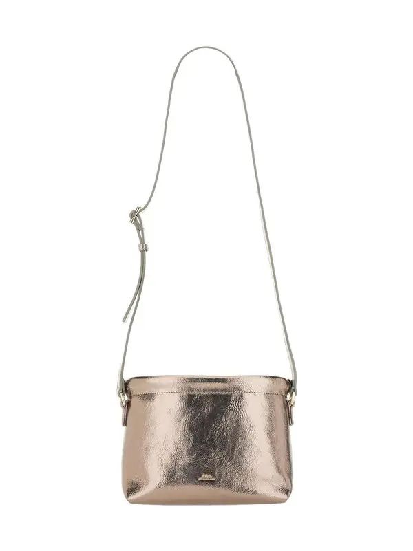 A.p.c. Ninon Mini Shoulder Bag - Silver