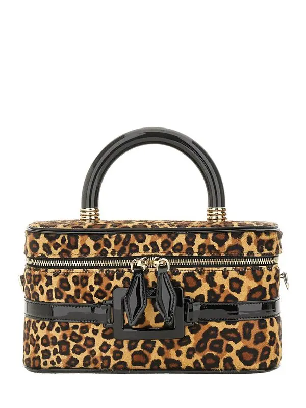ROGER VIVIER Mini Vanity Belle Vivier Bag - Animalier