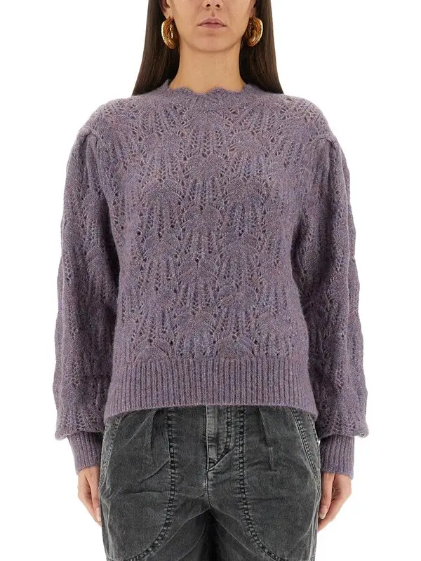 MARANT ETOILE Celestine Sweater - Purple