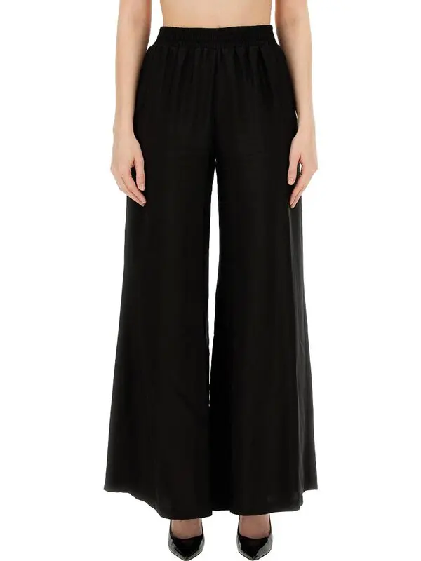 Fabiana Filippi Wide-leg Trousers - Black