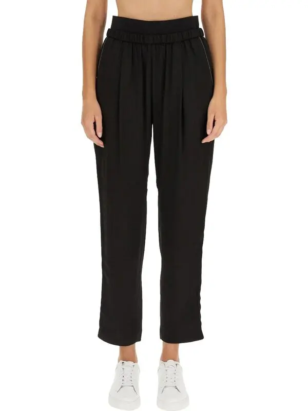 Fabiana Filippi Straight Leg Pants - Black