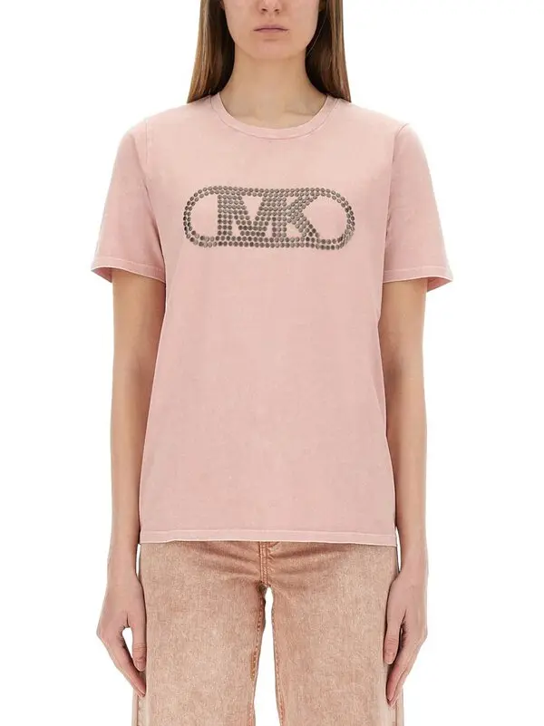 Michael Kors Logo T-shirt - Pink
