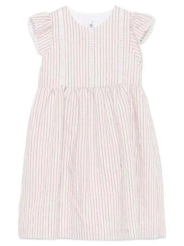 IL GUFO Short Sleeve Dress - Pink
