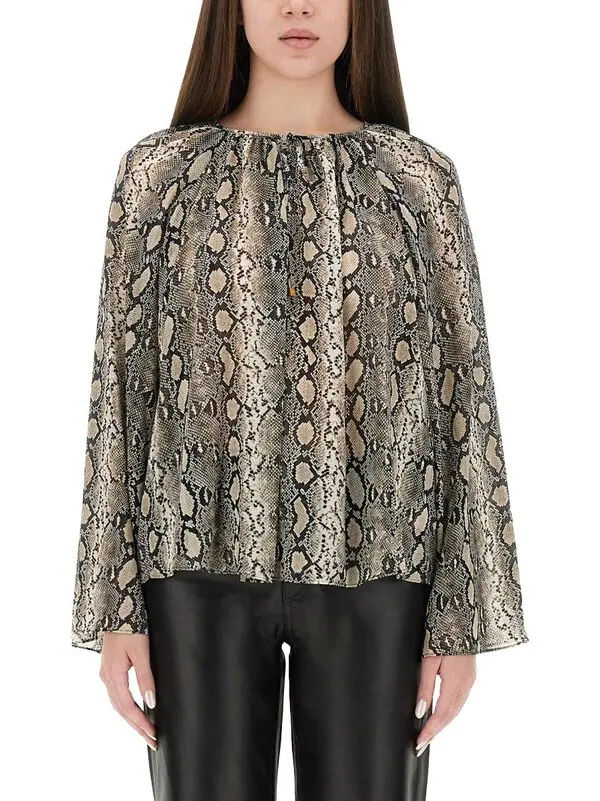 Michael Kors Animal Print Blouse - Animalier