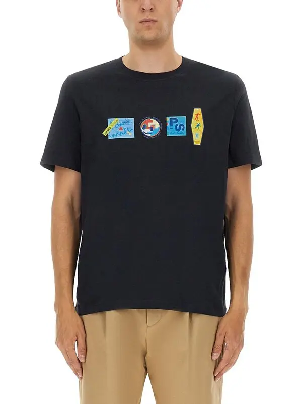 Paul Smith Regular Fit T-shirt - Blue