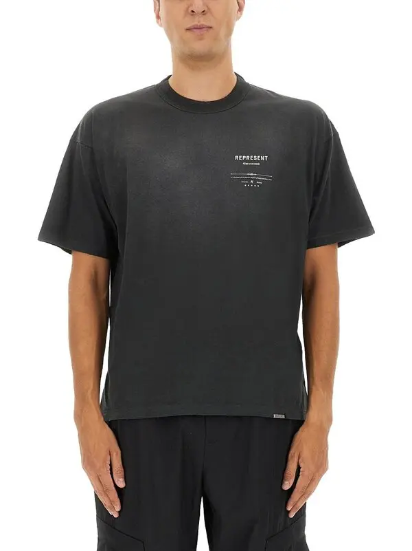 REPRESENT Revere Manor T-shirt - Charcoal