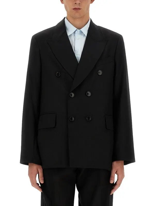 Our Legacy Double-breasted Blazer - Black
