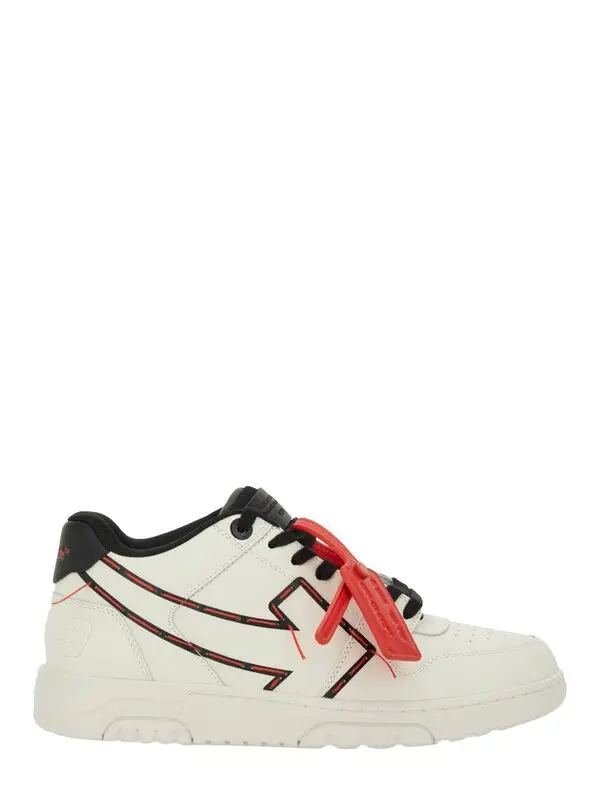 Off-White Leather Sneaker - White