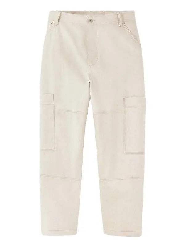 Jacquemus Carré De-nîmes Jeans - Beige
