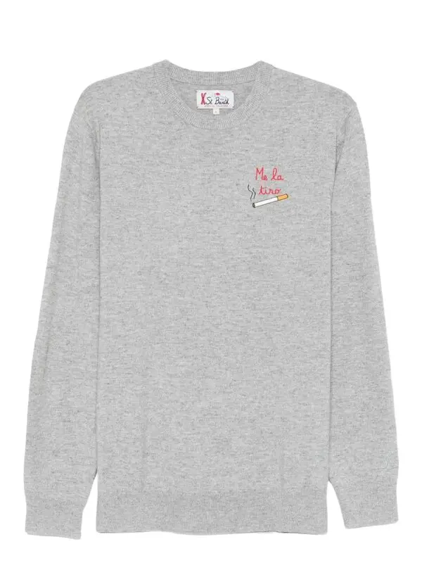 MC2 SAINT BARTH Crew Neck Sweater - Grey